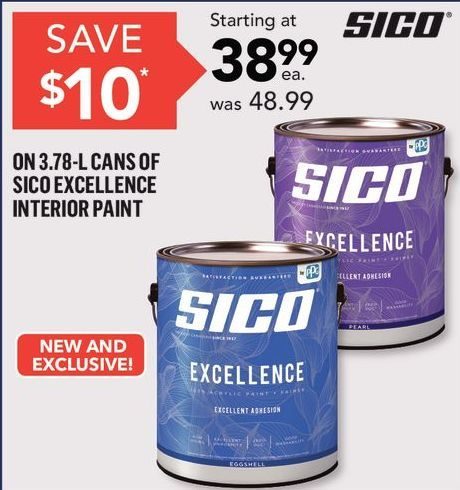 Sico Paint Cans